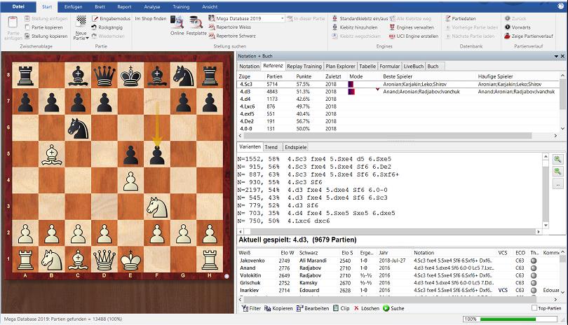 ChessBase 15: Die neue mega-schnelle Referenzsuche! | ChessBase