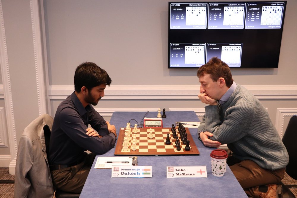 London Chess Classic: Adams im Glück, Gukesh souverän | ChessBase