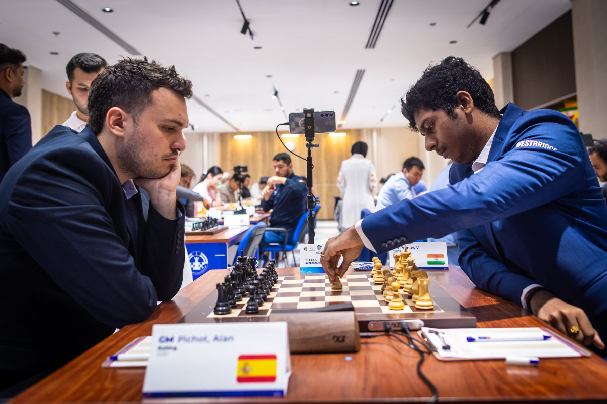 Pranav gewinnt Fujairah Global Chess Masters | ChessBase