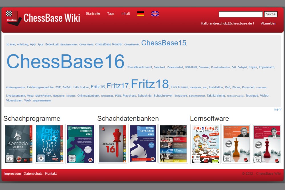 Die ChessBase Wiki - immer einen Blick wert! | ChessBase