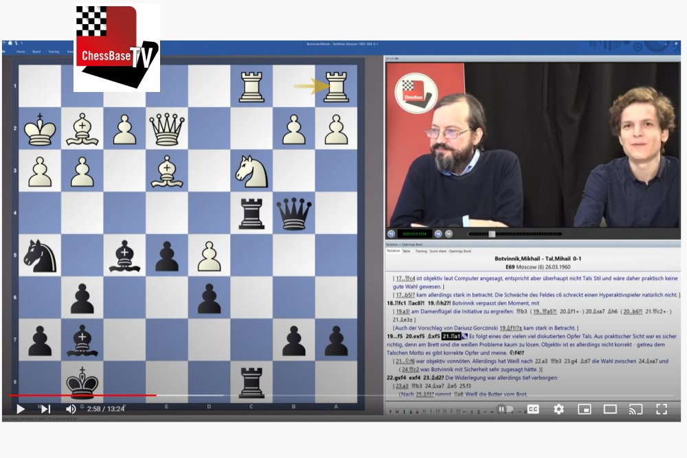 TV ChessBase live: Karsten Müller und Luis Engel: Das Spielertypenmodell | ChessBase