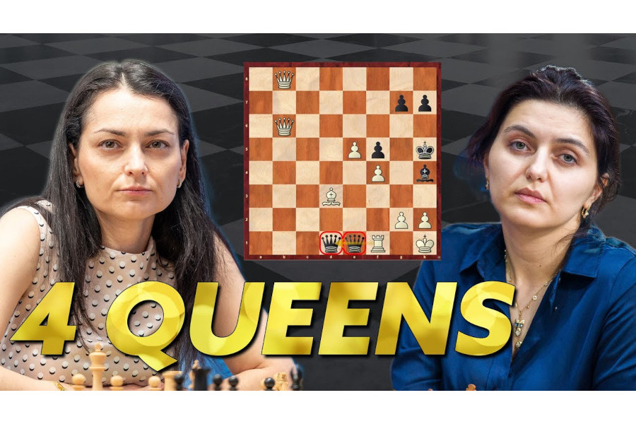 Vier Damen auf dem Brett - Robert Ris analysiert | ChessBase