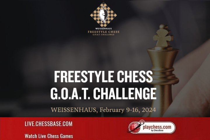 Freestyle Chess G.O.A.T. Challenge - Weissenhaus: Rundenturnier live | ChessBase