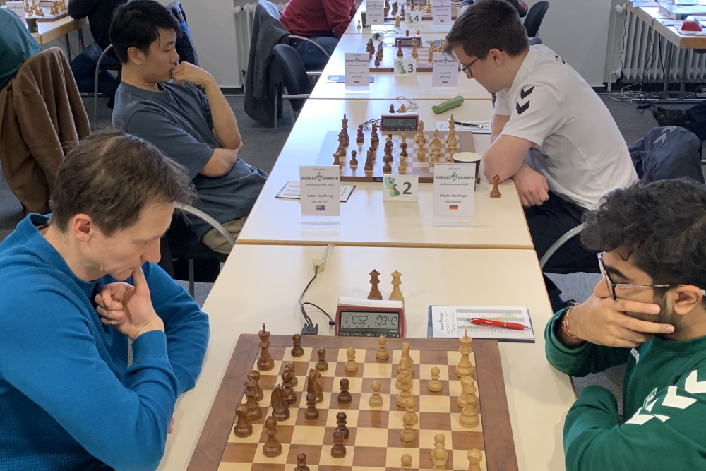 Werder Jubiläum: Aditya Mittal bei Halbzeit in Führung | ChessBase