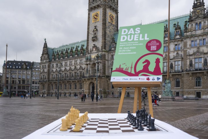 Rechtes gegen linkes Alsterufer - Das grösste Schachturnier der Welt ...