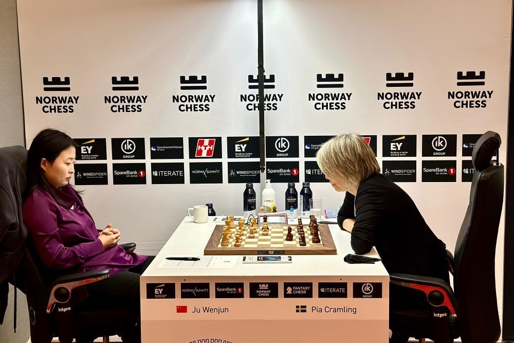 Norway Women's Chess: Ju Wenjun erobert Führung | ChessBase