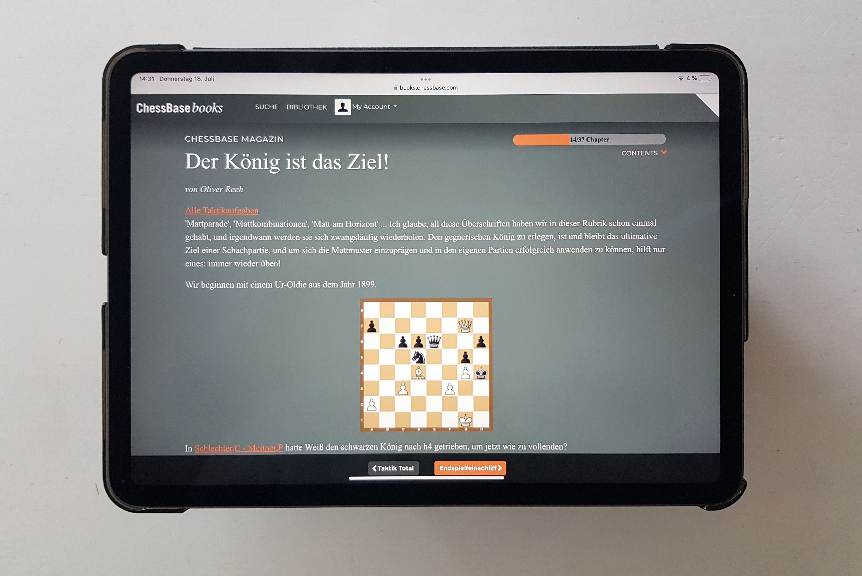 „Der König ist das Ziel!“ | ChessBase