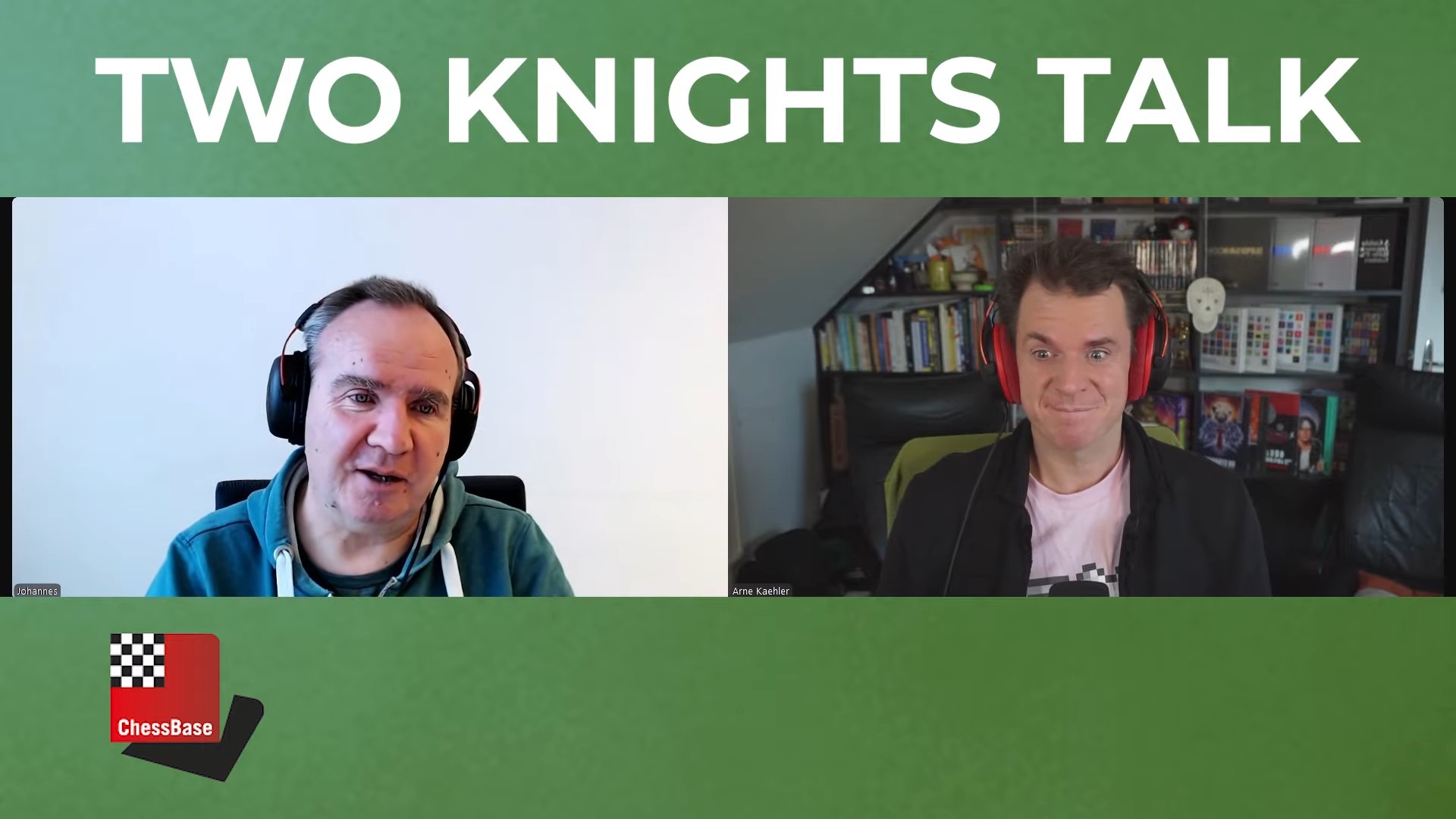 Two Knights Talk: Schachvergnügen Weltmeisterschaft | ChessBase