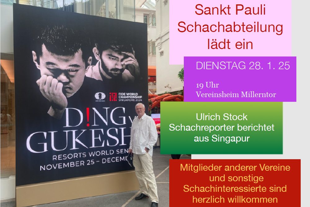 Ulrich Stock über die Schachweltmeisterschaft Ding gegen Gukesh | ChessBase
