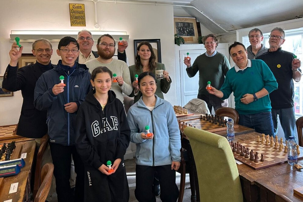ELG gewinnt Match gegen Irish Chess Union | ChessBase