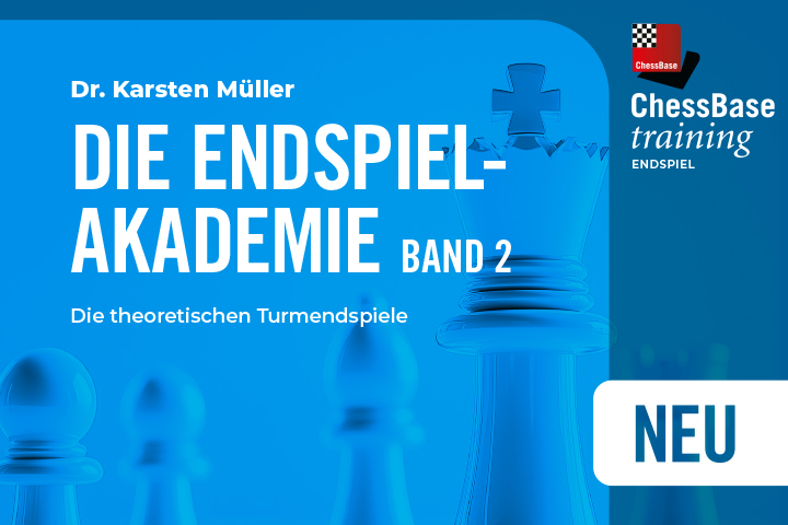 Dr. Karsten Müller - Die Endspiel-Akademie Band 2: Die theoretischen Turmendspiele | ChessBase