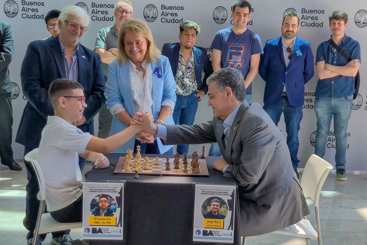 100. Argentinische Meisterschaft: Faustino Oro auf GM-Rekordjagd ...