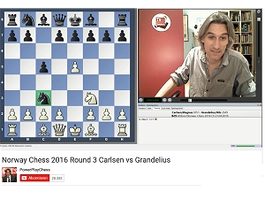 Norway Chess: Daniel Kings "Play of the day", Rd. 3 | ChessBase