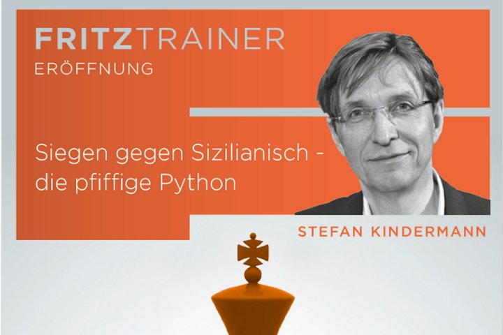 Neu: Stefan Kindermann: Die pfiffige Python | ChessBase