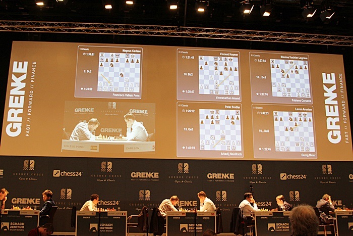 GRENKE Chess Classic: weiterer Sieg für Carlsen | ChessBase