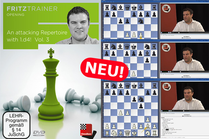 Neu: Nicholas Pert - An attacking Repertoire with 1.d4 | ChessBase